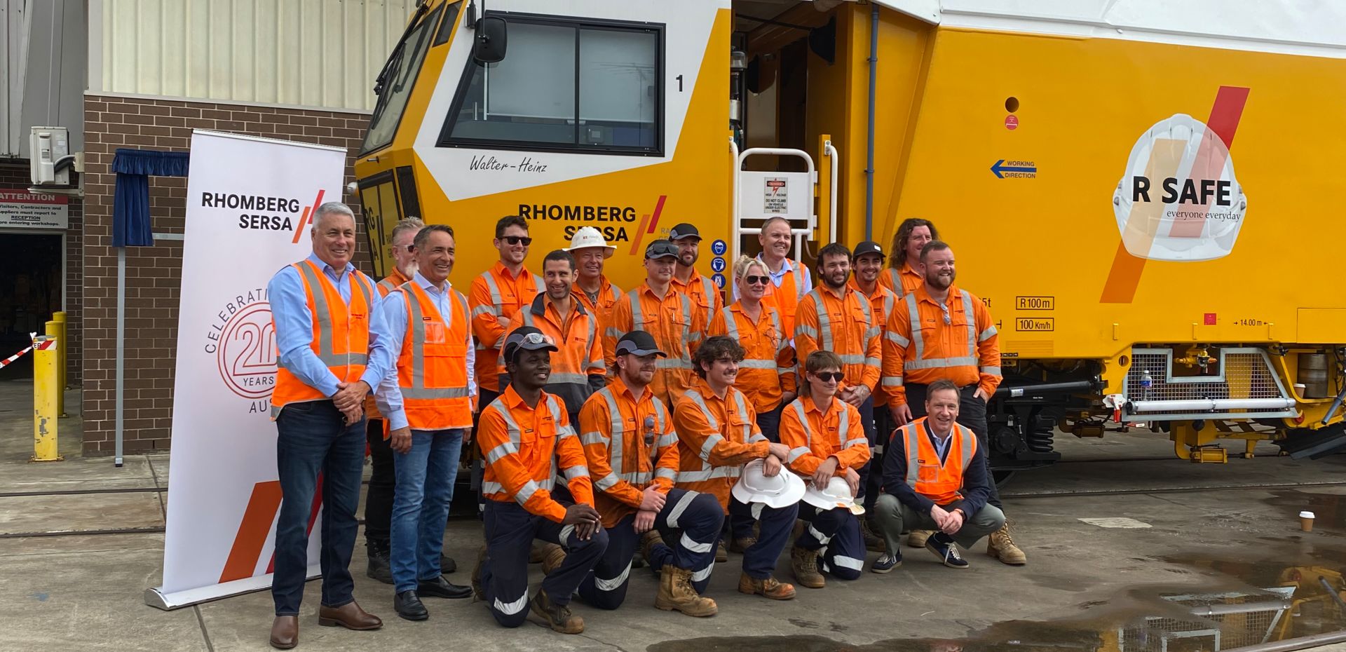 20 Years of Rhomberg Sersa Rail Group in Australia - RS Safetec